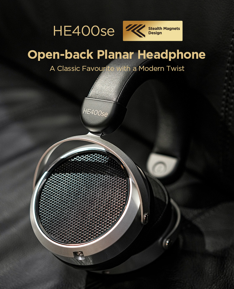 Hifiman HE400SE หูฟังแม่เหล็ก แบบมีสาย เสียงสเตอริโอ ความไวแสงสูง ใส่ ...