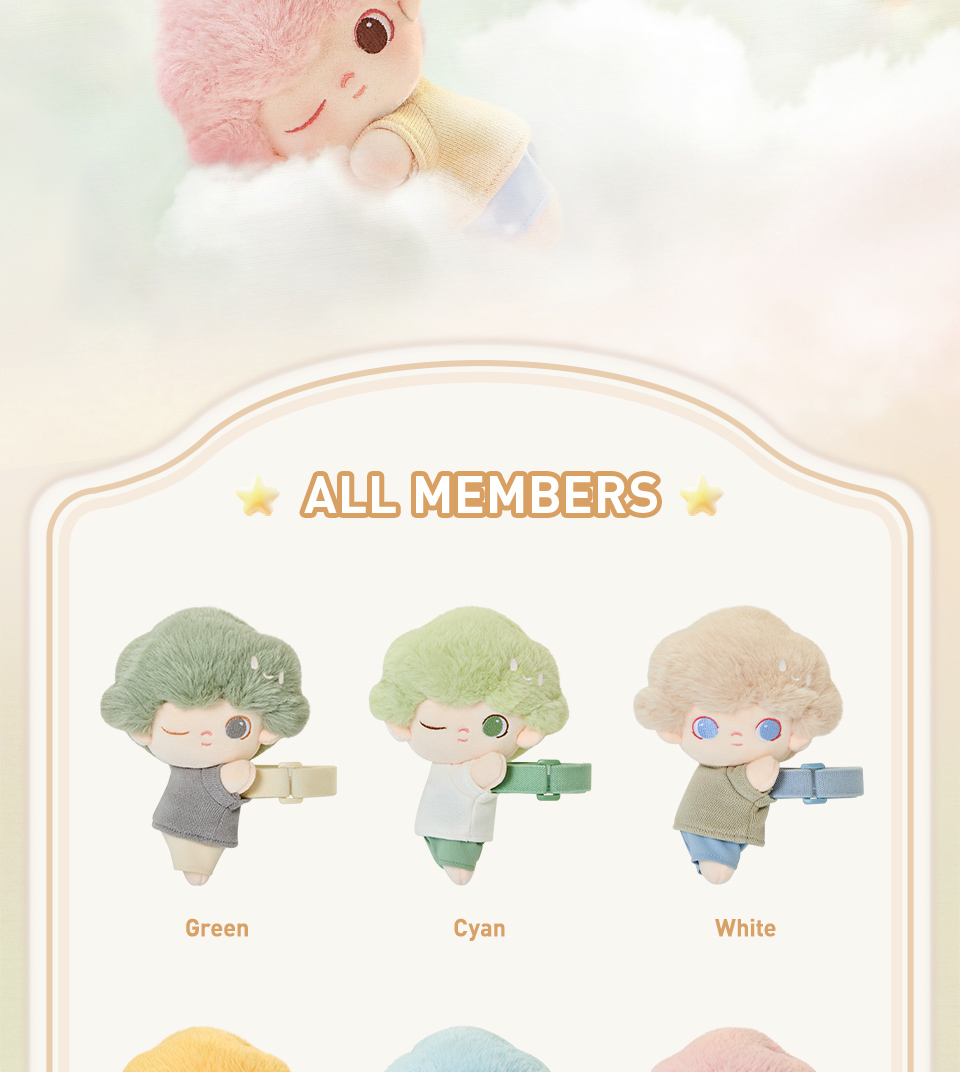 POP MART DIMOO My Cloud Companion Series-Cotton Doll Blind Box | Shopee ...