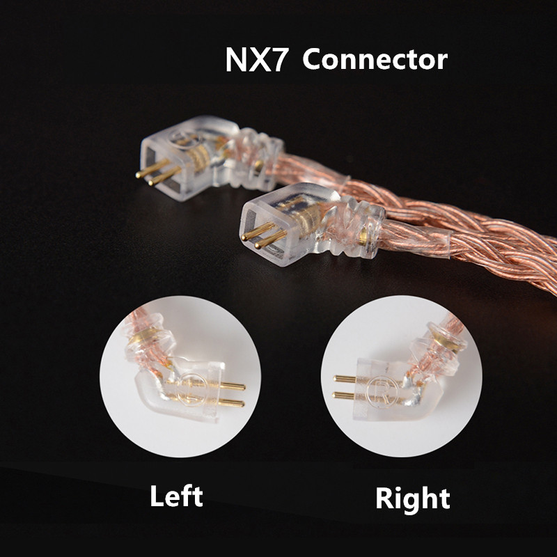 Nicehck C16-3 16 แกนสายทองแดงความบริสุทธิ์สูงหูฟังอัพเกรดสาย MMCX/2Pin ...