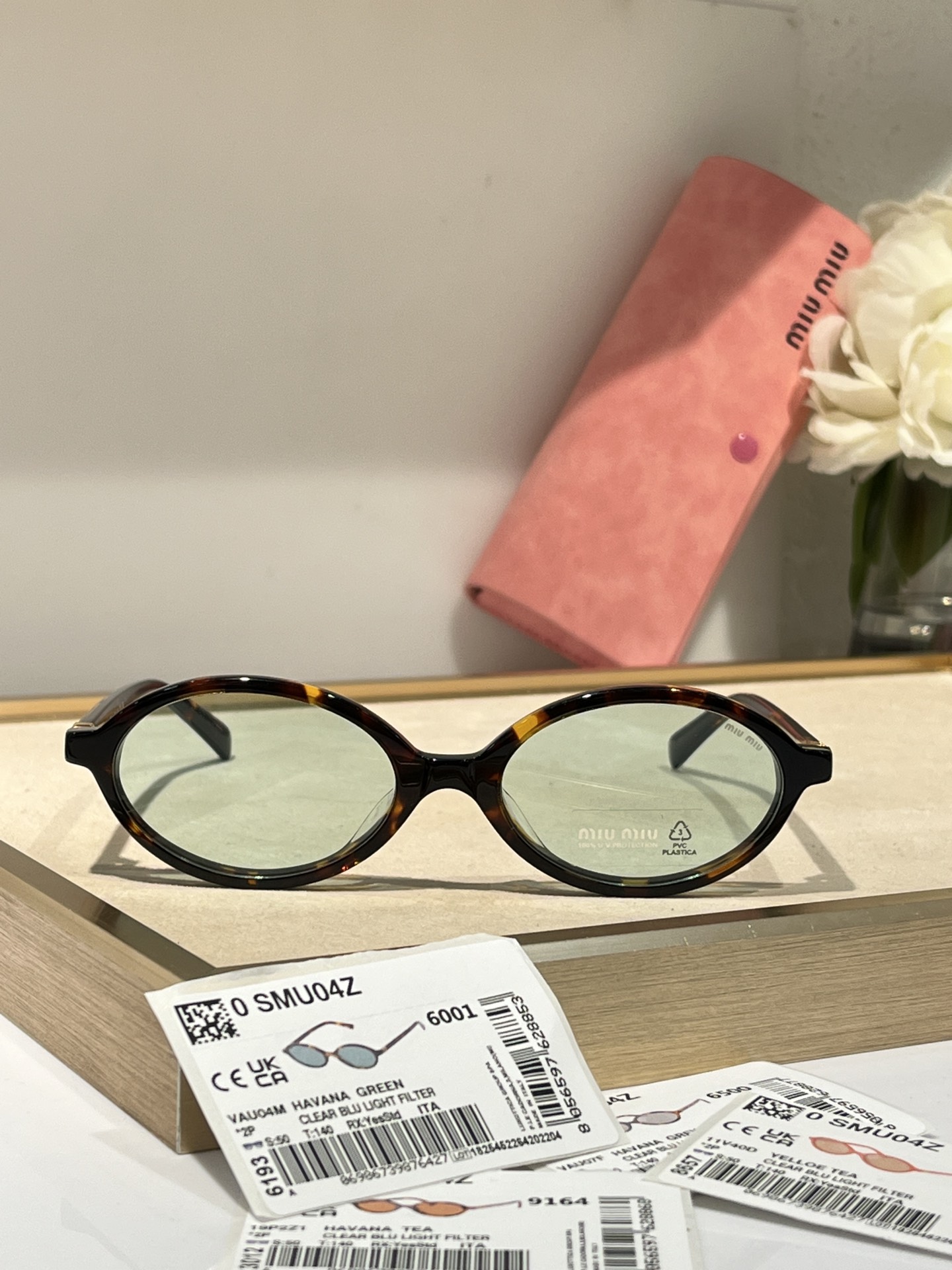 Smu 04Z - 2024 แว่นกันแดดกรอบกลมขนาดเล็กใหม่ในคุณภาพสูง | Shopee Thailand