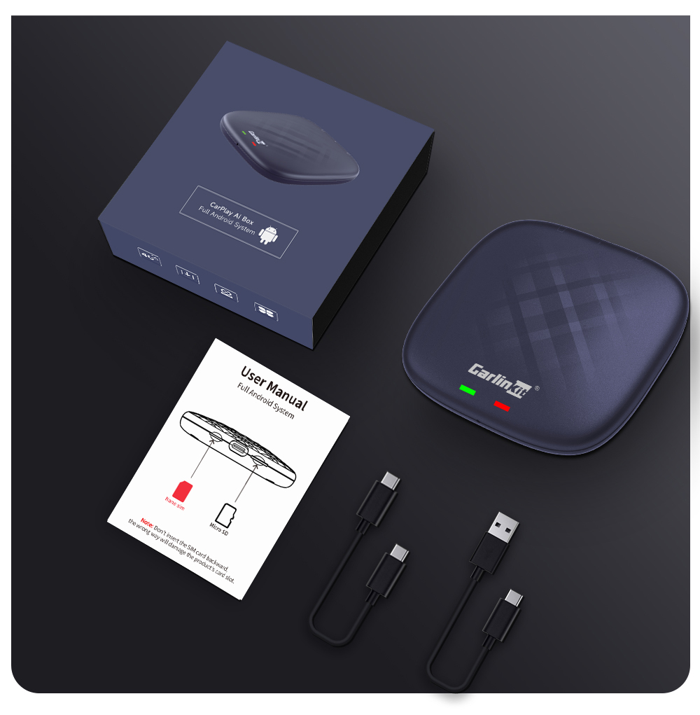 🇹🇭ส่งจากศูนย์ไทยครับ🇹🇭 CarlinKit CarPlay Ai Box PLUS Android 13 8G + 128G ไร้สาย Android Auto ...