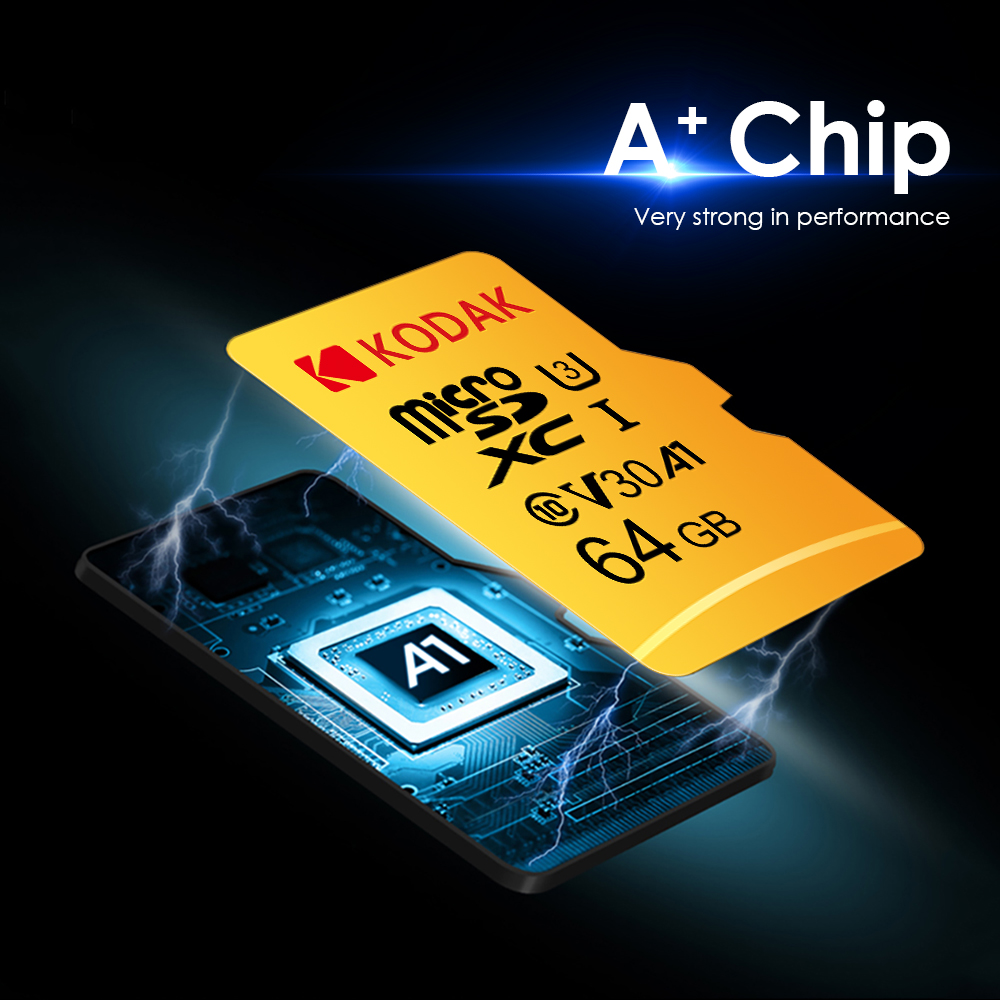 Original Kodak Micro SD การ์ด 128GB Class 10 การ์ดหน่วยความจํา 64GB ...