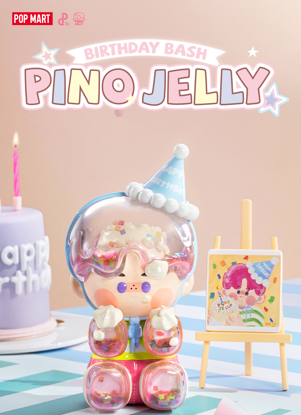 POP MART PINO JELLY Birthday Bash Figurine | Shopee Thailand