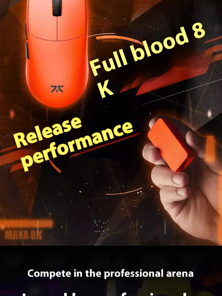 Fnatic Maya ultra lightweight gaming mouse, original 3950, Omron light ...