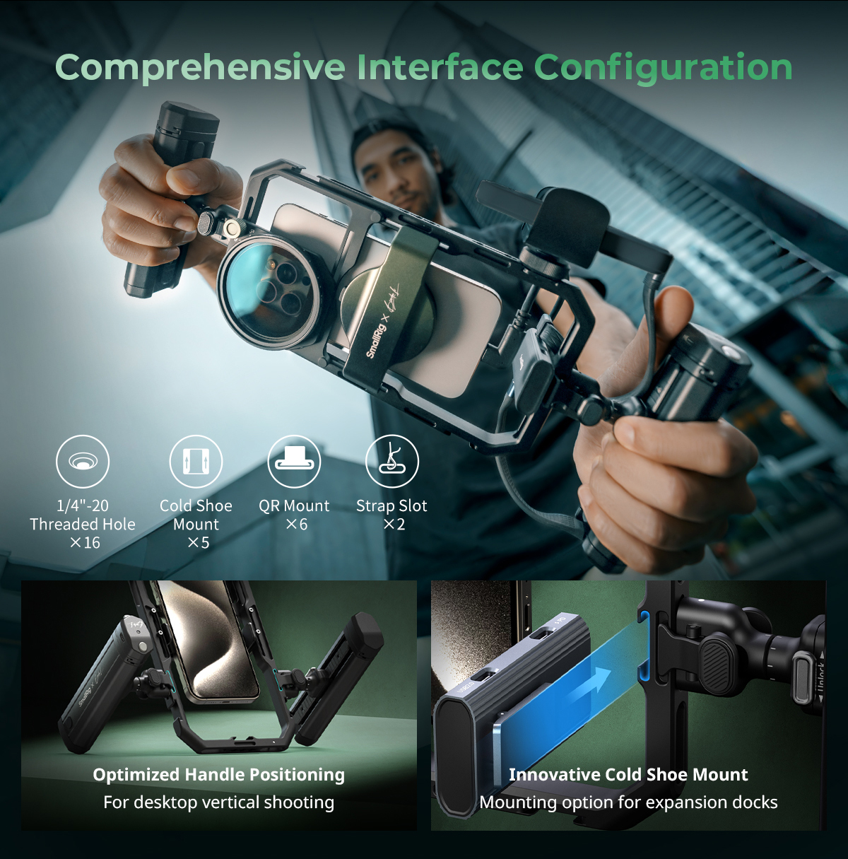 Smallrig x Brandon Li All-in-One Mobile Video Kit Co-design Edition ...