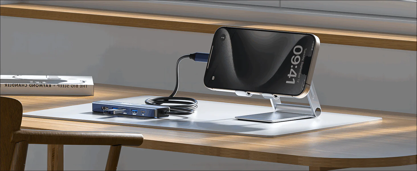 Acasis 6-In-1 Type-c Docking Station Multi Ports converter 4K60Hz ...