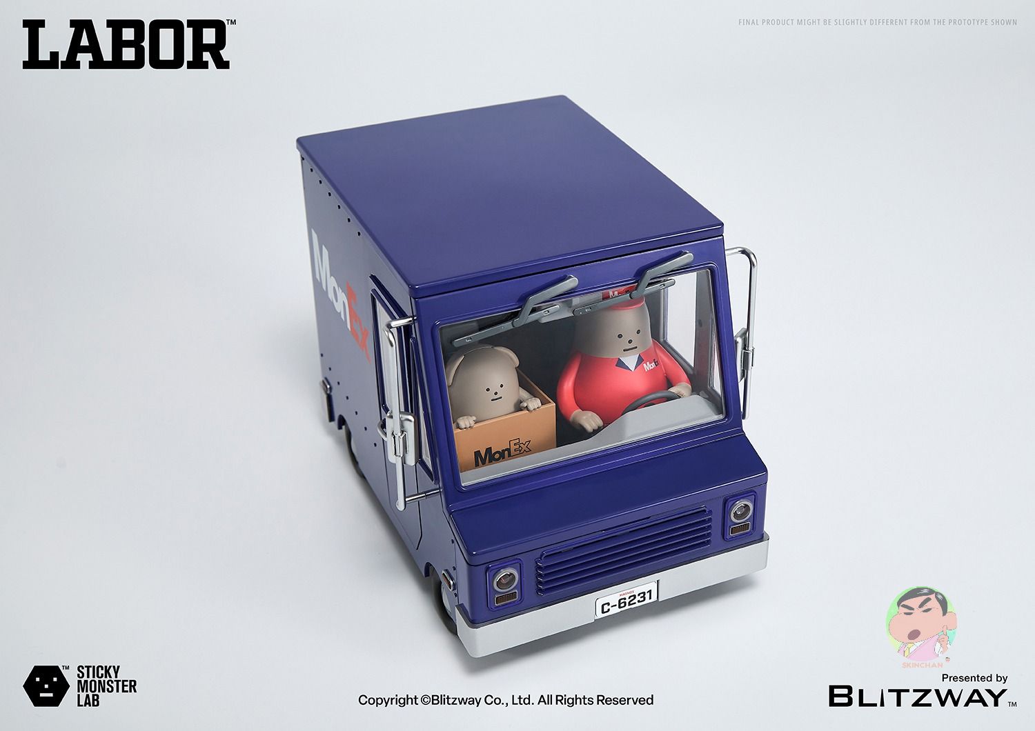 Blitzway Sticky Monster Lab VEHICLE [MMC LABOR] ฟิกเกอร์สมบูรณ์ ...