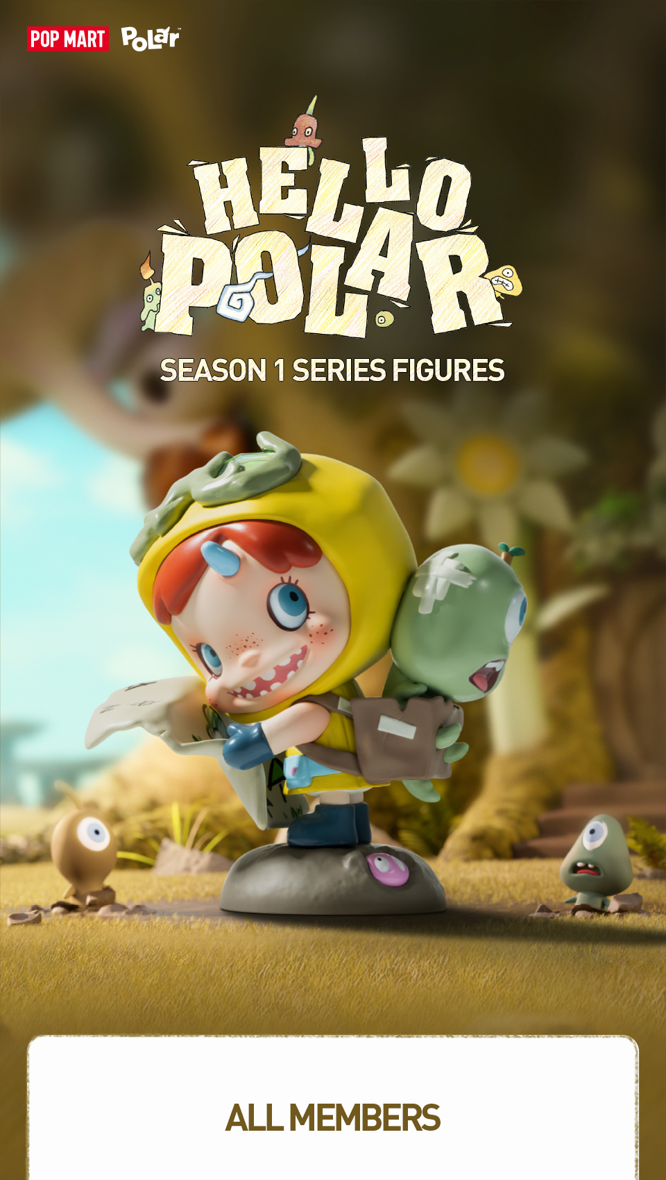 POP MART POLAR - HELLO POLAR Season 1 Series Figures (Whole Set ...