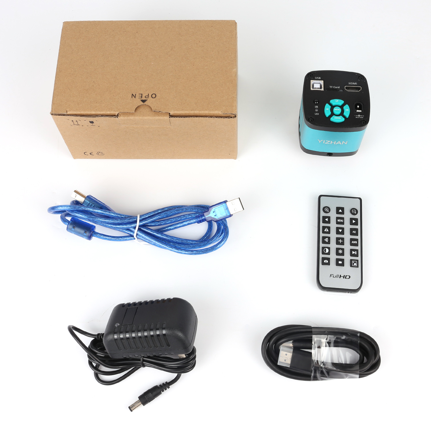 YIZHAN Industrial CCD Camera กล้องจุลทรรศน์ดิจิทัลอิเล็กทรอนิกส์ HDMI ...