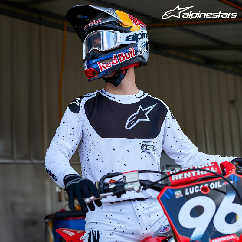 ใหม่ ALPINESTARS Racing Motocross Gear Set Jersey Pants Combo Racing ...