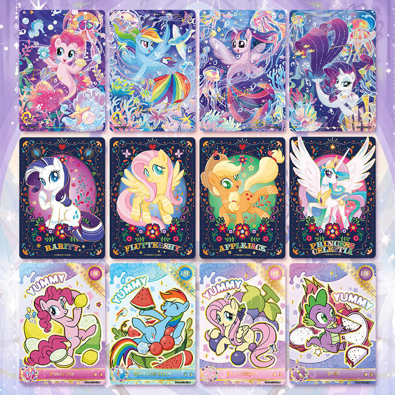ใหม่ My Little Pony Card Kayou Series 6 Rare SC/SGR/LSR/UR Card คอลเลก ...