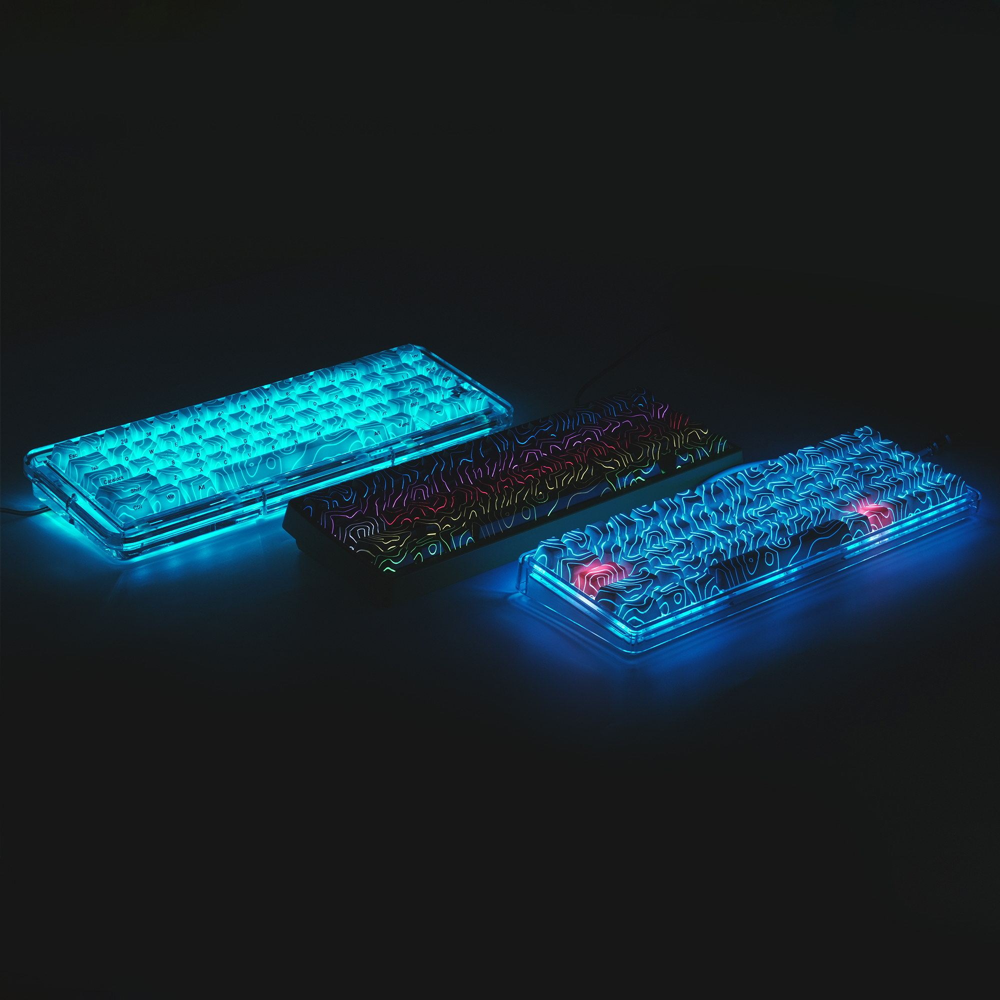 Xvx blkak Topographic เวอร์ชันใหม่รูปแบบ Shine-Through OEM Profile IMD ...