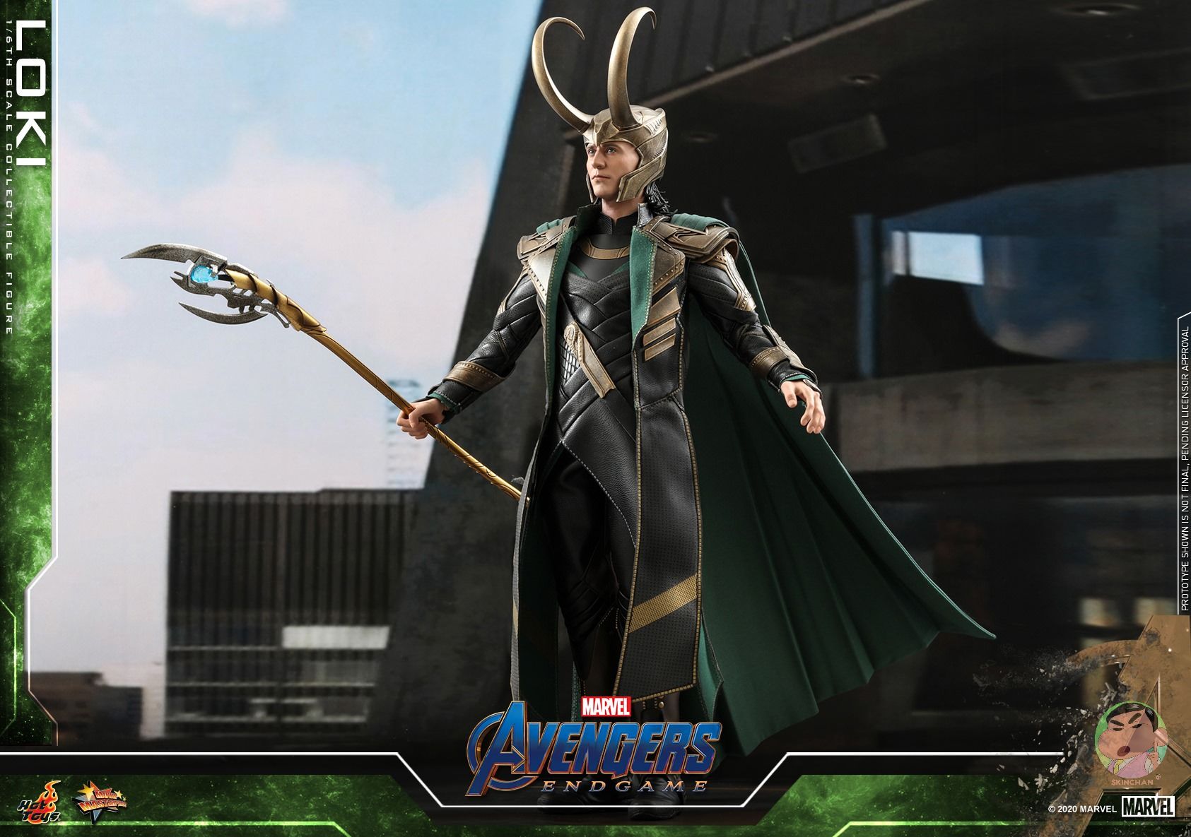 Hot Toys MMS579 Avengers : Endgame – Loki 1/6 Scale Collectible Figure ...