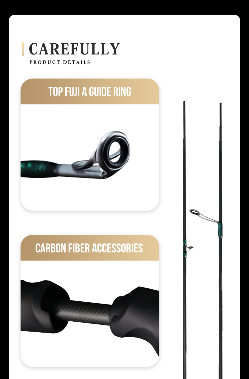 SEASIR Stream Solid Wood Fishing Rod FUJI A + O Guide Rings UL1.57M-1 ...