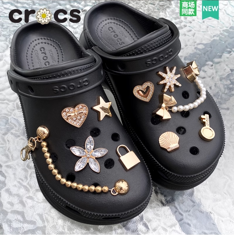 ใหม่ crocs jibbitz Set Charms /รองเท้าแตะ ชุด jibbitz คุณภาพสูง/crocs ...