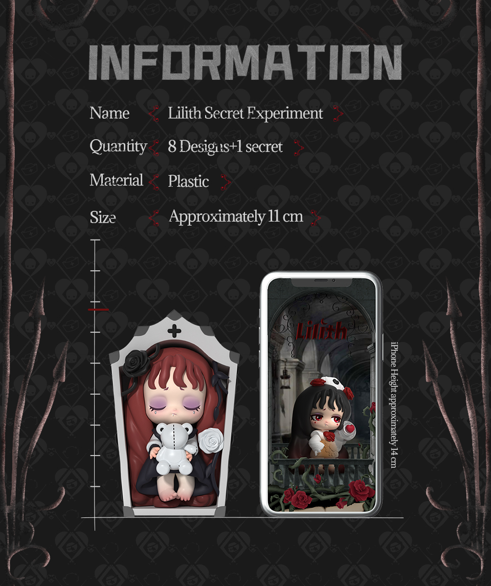 52TOYS Lilith Secret Experiment Series Blind Box Figure Toy | Shopee ...