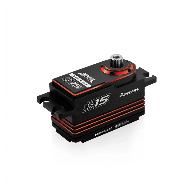 Power HD Storm S15/S25/S35 Race-Grade All-Metal Brushless Digital Servo ...