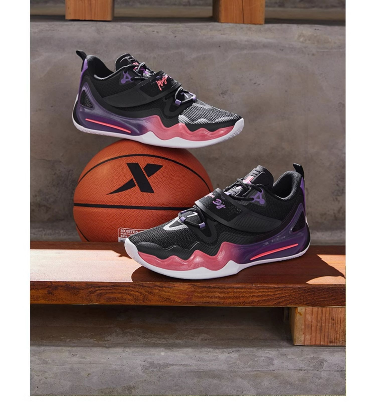 【xtep】Lin storm 2V2 | รองเท้าบาสเก็ตบอล ทนทาน สําหรับผู้ชาย | Shopee ...