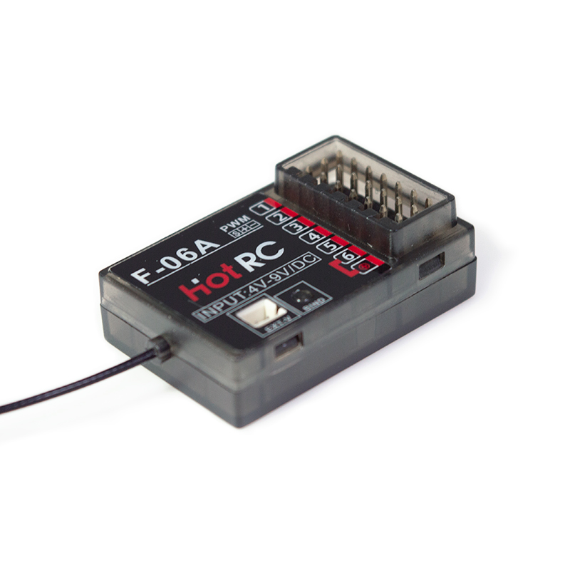Hotrc 4/6/8CH F-04A F-06A F-08A ตัวรับสัญญาณ 2.4G ที่โดดเด่นประสิทธิภาพ ...