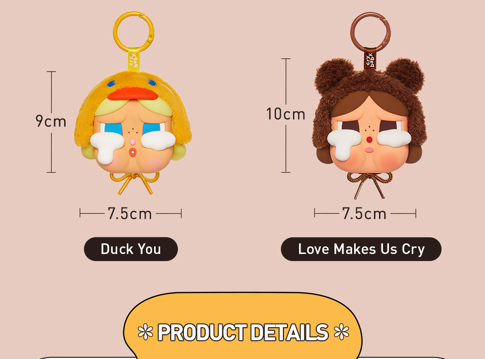 POP MART CRYBABY Crying Again Series-Earphone Case | Shopee Thailand