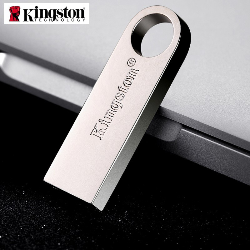 Kingston USB 2.0 แฟลชไดรฟ์โลหะ 1GB 2GB 4GB 8GB 16GB 32GB 64GB 128GB 1TB ความจุขนาดใหญ่แบบพกพา ...