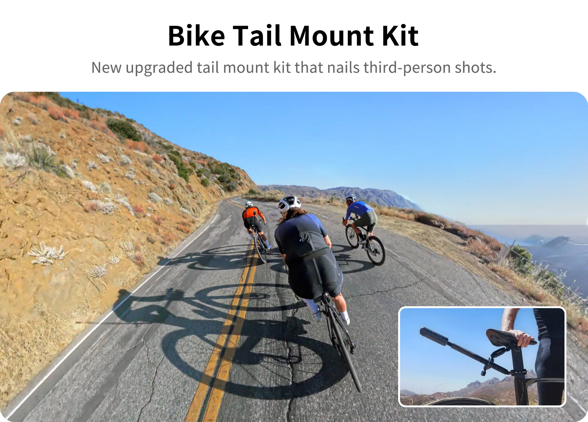 Insta360 Bike Tail Mount Kit สําหรับ Insta360 X4/GO 3S/Ace Pro/Ace/X3 | Shopee Thailand