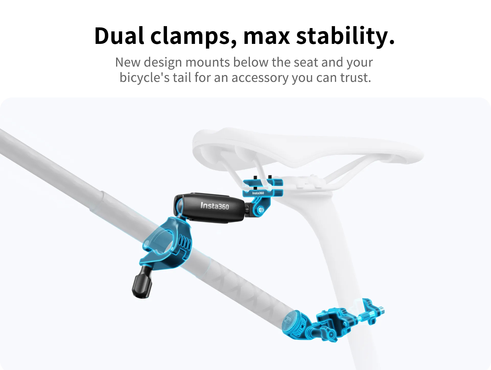 Insta360 Bike Tail Mount Kit สําหรับ Insta360 X4/GO 3S/Ace Pro/Ace/X3 | Shopee Thailand