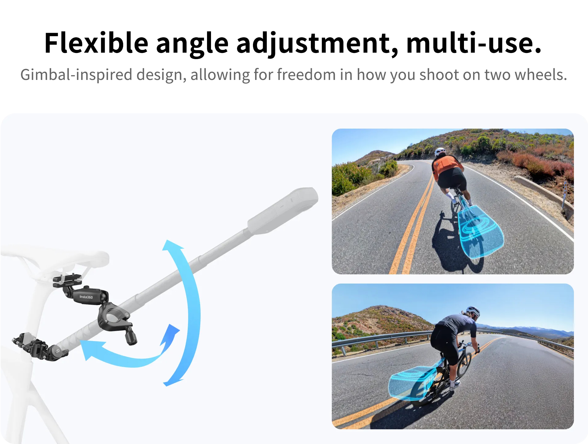 Insta360 Bike Tail Mount Kit สําหรับ Insta360 X4/GO 3S/Ace Pro/Ace/X3 | Shopee Thailand