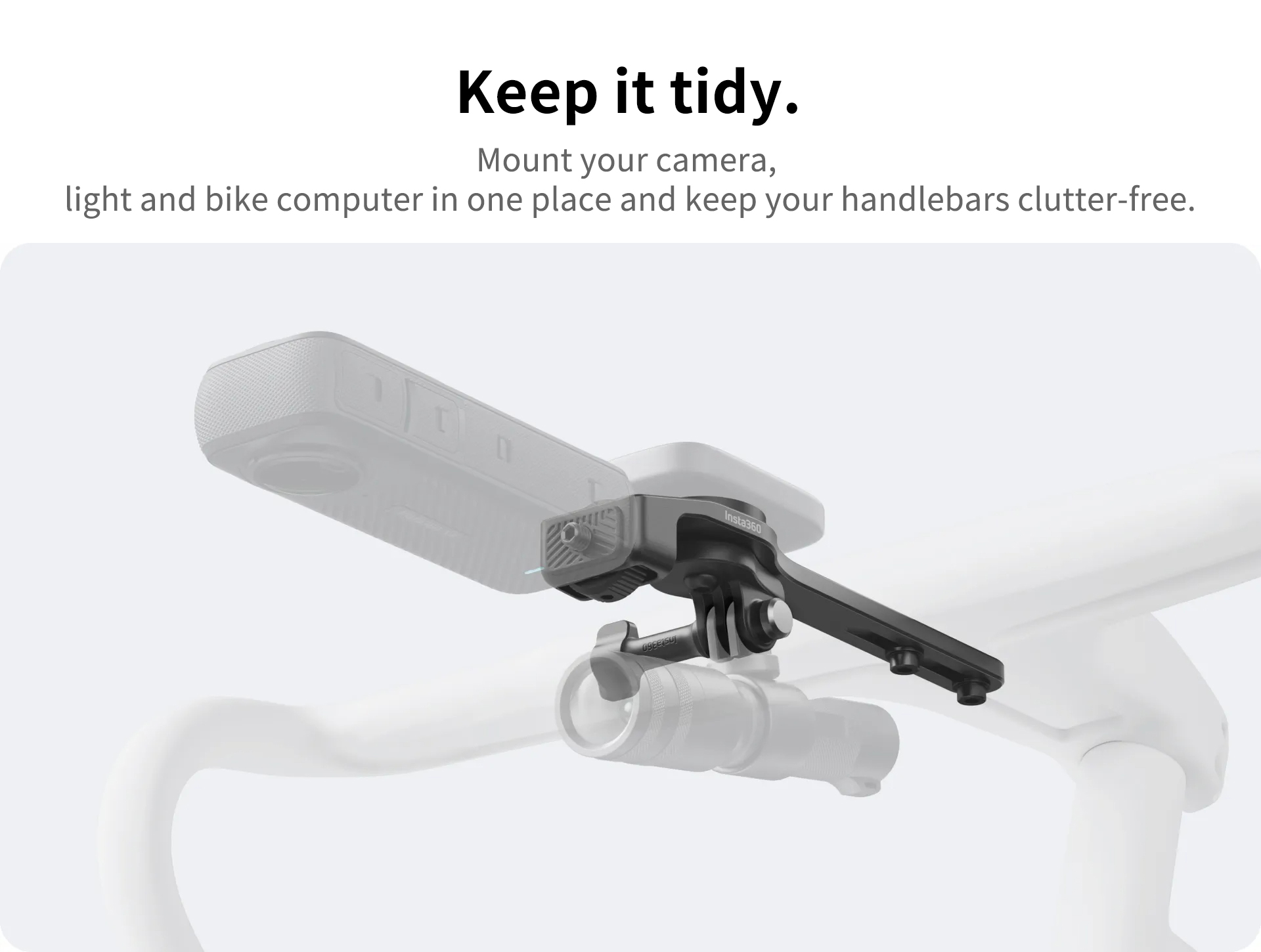 Insta360 Bike Computer Mount สําหรับ X4/GO 3S/Ace Pro/X3 | Shopee Thailand
