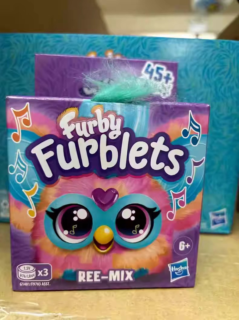 Furby Furblets Ree-Mix Mini Friend, 45+ Sounds & Music, พูดเฉพาะ ...
