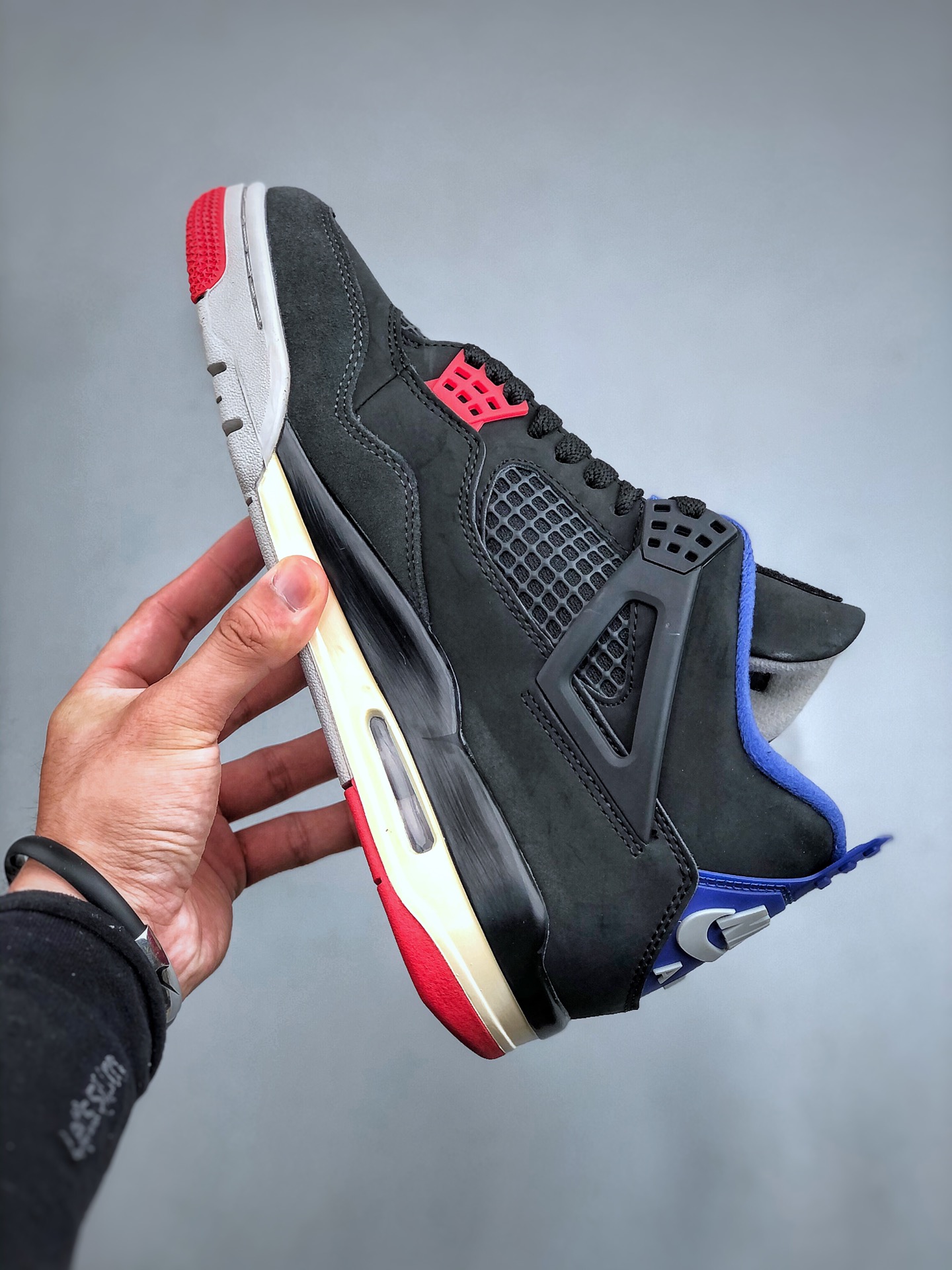 รองเท้าบาสเก็ตบอลวินเทจ Air Jordan 4 Retro "Lase" FV5029-003 | Shopee ...