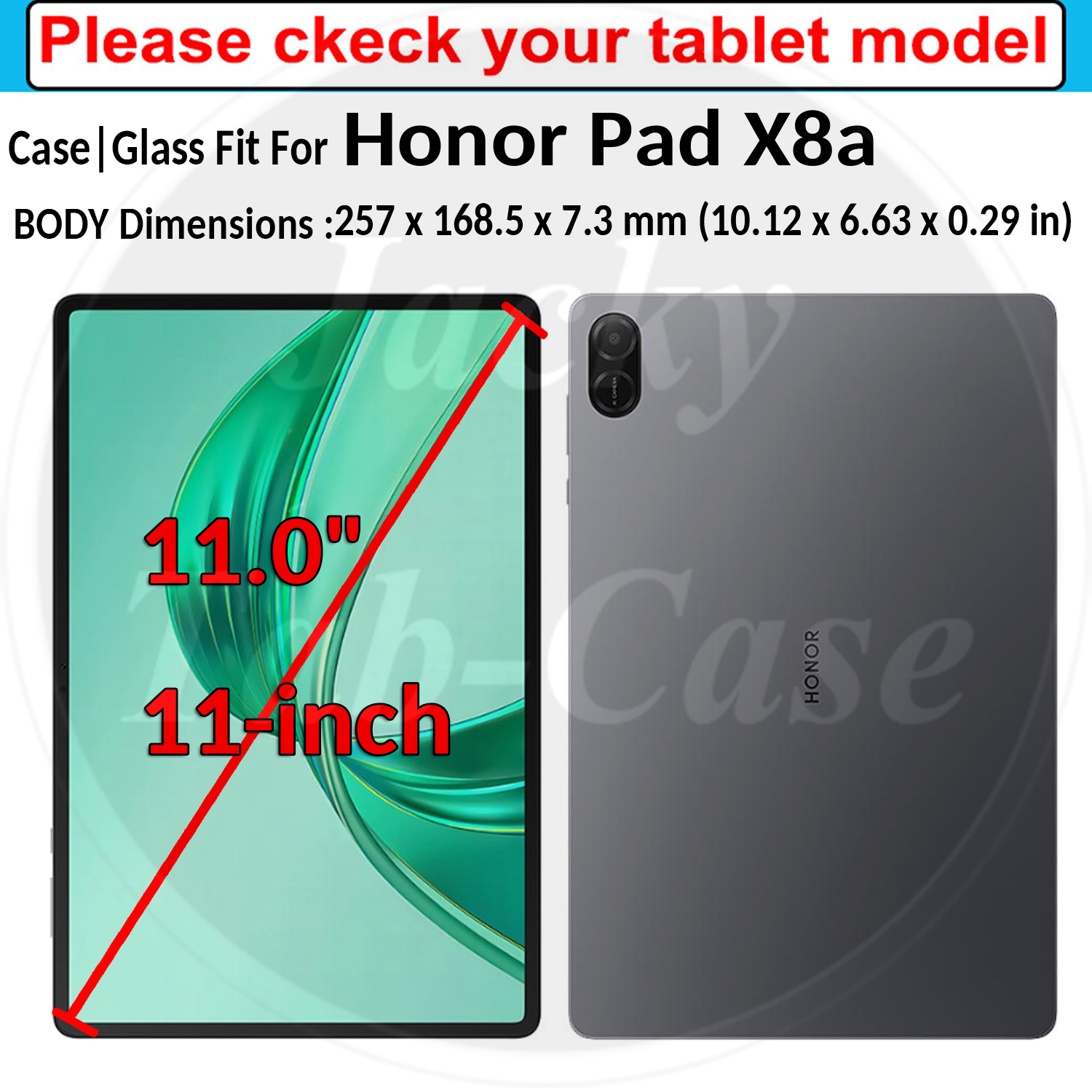 สําหรับ Honor Pad X8a แท็บเล็ต 11 นิ้ว 2024 PADX8A NDL-W09 NDL-L09 ...