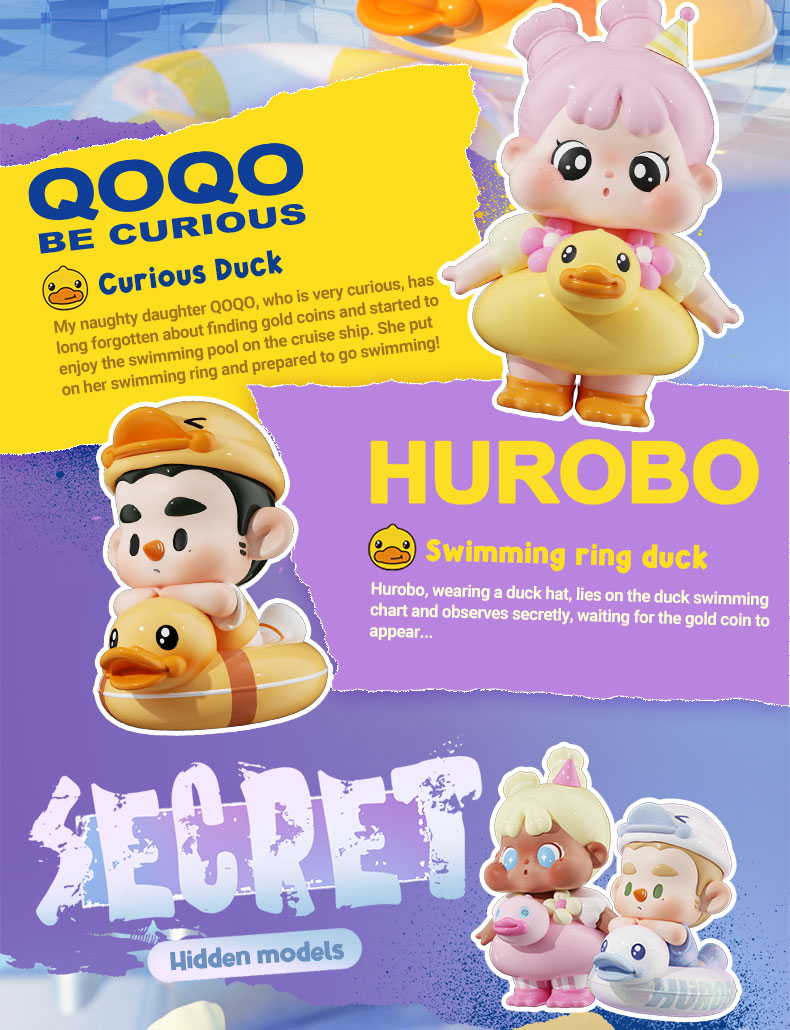 【Livestream】B.Duck X HIDDEN WOO BLIND BOX Treasure Hunt Series(1 ชิ้น) | Shopee Thailand