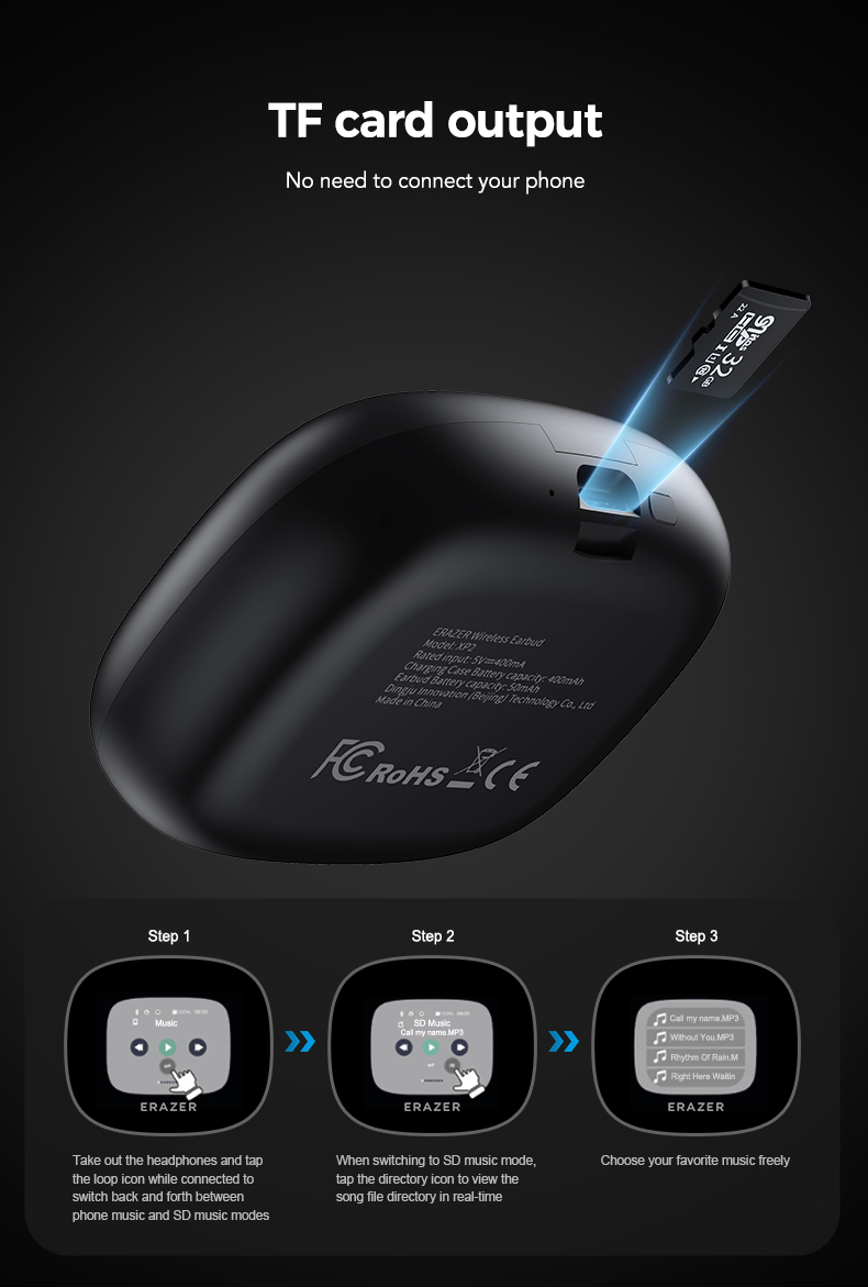 【รับประกัน 1 ปี】Lenovo ERAZER XP2 หูฟังบลูทูธ Bluetooth 5.4 OWS HiFi ...