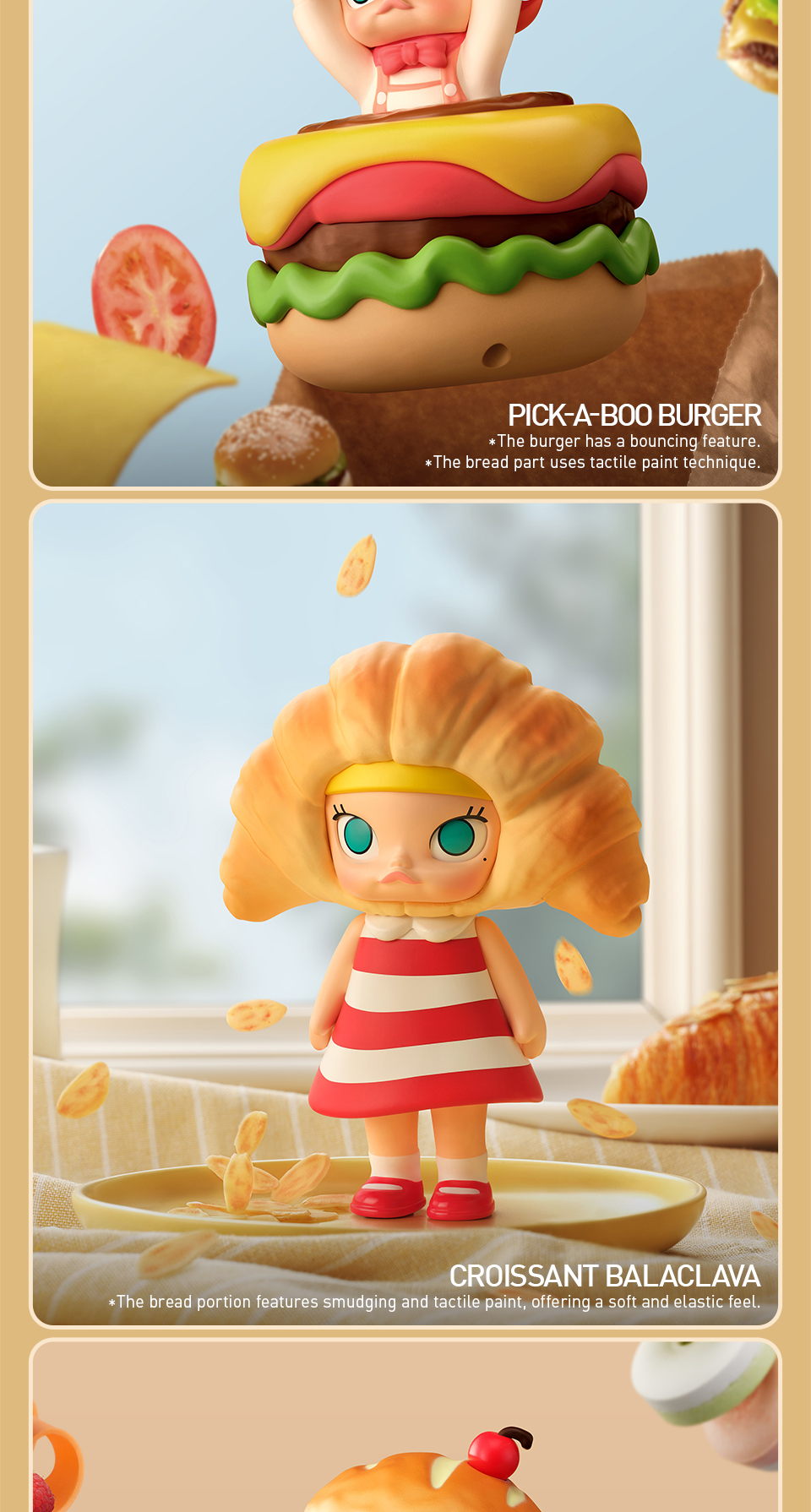 POP MART MOLLY Carb-Lover Series Figures Blind Box Action Toys Figure ...