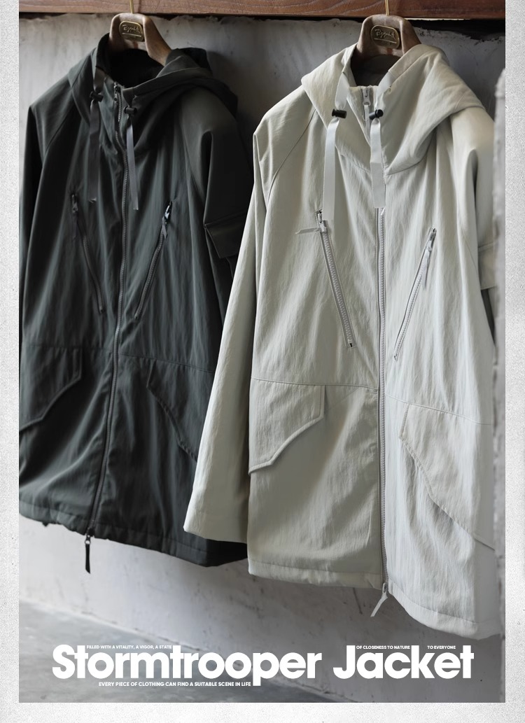 Mountain Series Outdoor Functional Multi-pocket Jacket Jacket Men ...