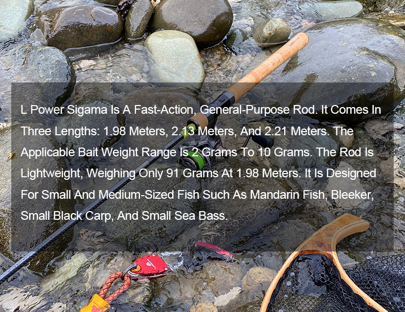 Sigama1 Ultralight Carbon Rods MF Action Spinning Casting Fishing Rods ...