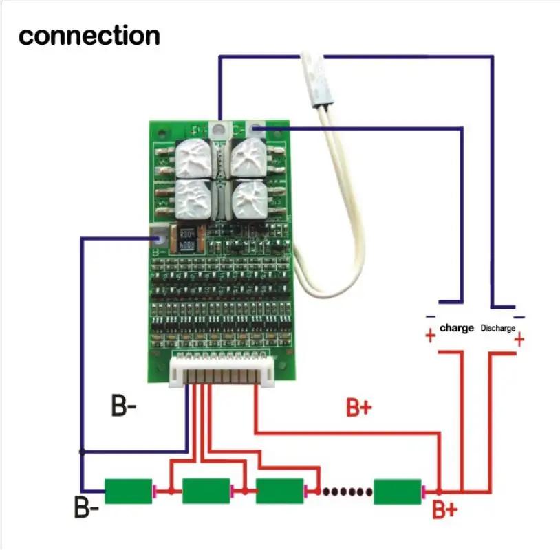 10s 36V 30A Li-ion Protection Board Li-ion Cell 18650 แบตเตอรี่ป้องกัน ...
