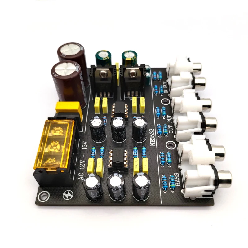 Electronic Active Crossover 2 Way NE5532 Pre-Stage Linkwitz Riley ...