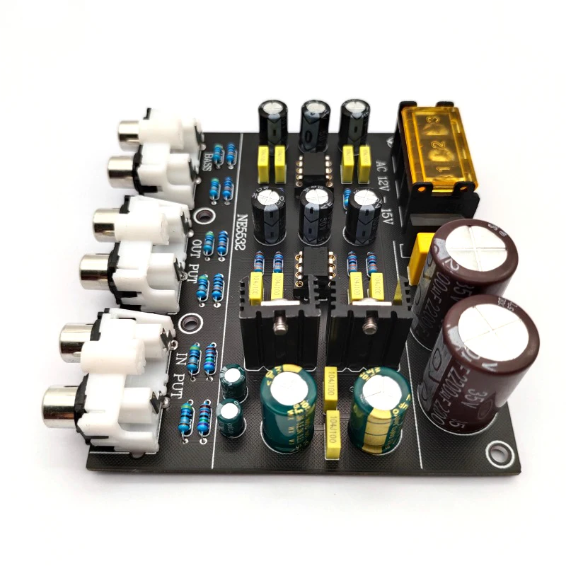 Electronic Active Crossover 2 Way NE5532 Pre-Stage Linkwitz Riley ...