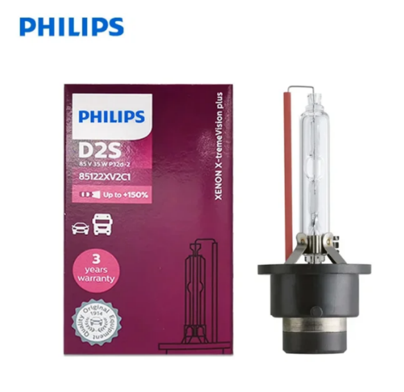 Philips Xenon X-tremeVision Plus D1S D2S D3S 4800K 35W สว่างขึ้น +150% ...