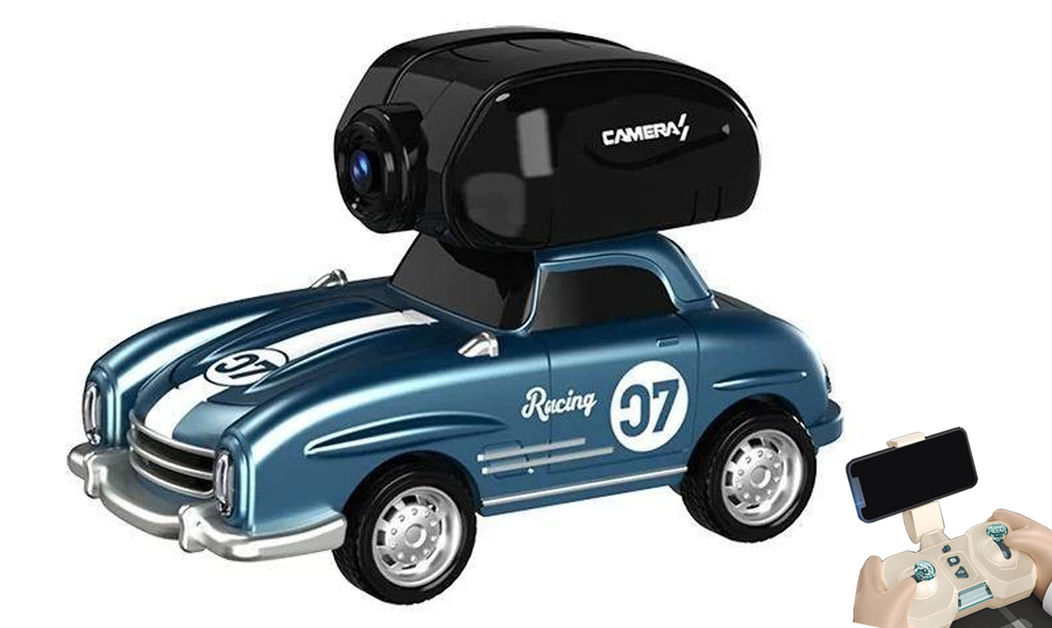 Rc Mini Racing Car กล้องแบบเรียลไทม์ 2.4G รีโมทคอนโทรลรถดริฟท์ FPV ...