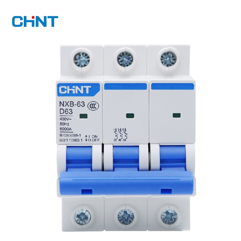 Chnt CHINT NXB-63 C/D ประเภท 1P 2P 3P 4P Mini Circuit Breaker MCB ...
