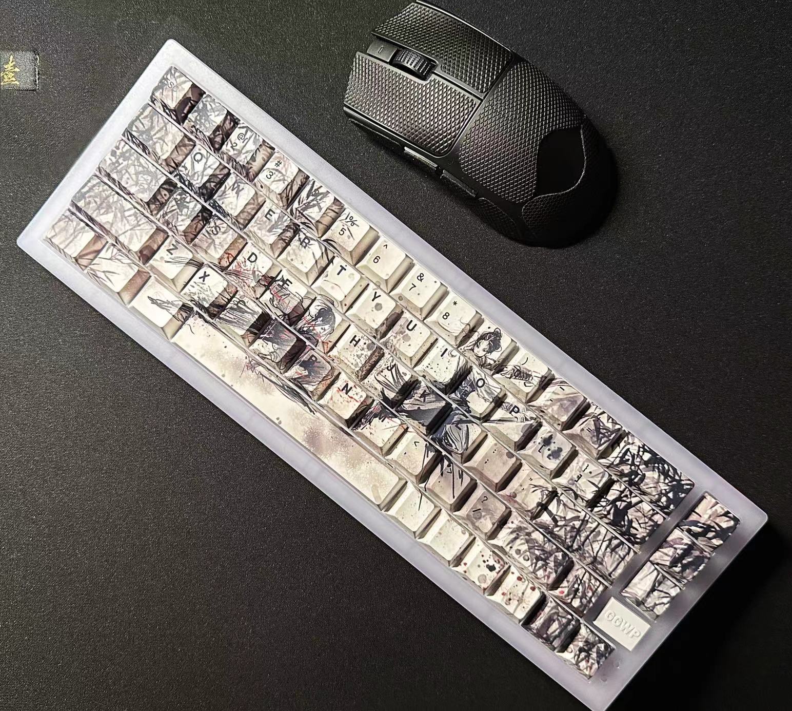 Penguin Legion โปรไฟล์เชอร์รี่ Double shot 5 ด้าน Dye-Sub PBT Keycap ...