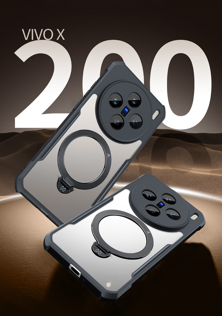 Vivo X200/X200 Pro/X200 Pro Mini Xundd Case ฝาหลังโปร่งใสถุงลมนิรภัยกัน ...