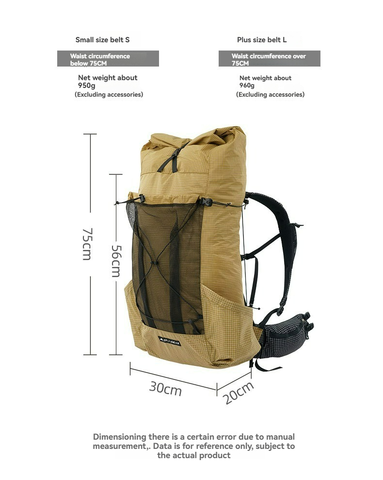 [LODR] 3F UL GEAR Tianshan Ultralight Backpack - Outdoor น้ําหนักเบา ทน ...