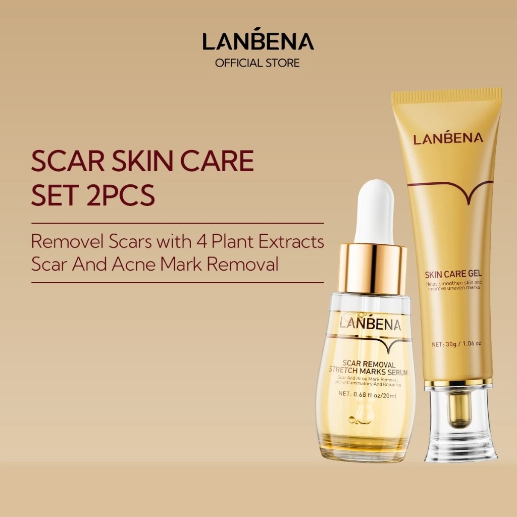 LANBENA Tcm Scar And Acne Mark Removal Gel Ointment+Scar Removal ...