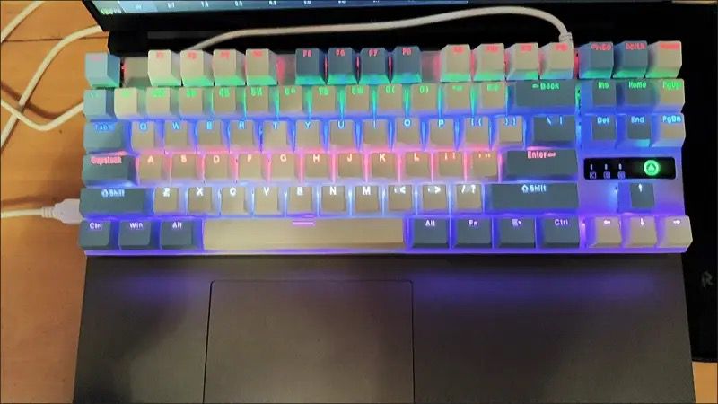 【ZK-3】mechanical keyboard gaming คอมพิวเตอร์ แป้นพิมพ์เครื่องกลเกมการ ...