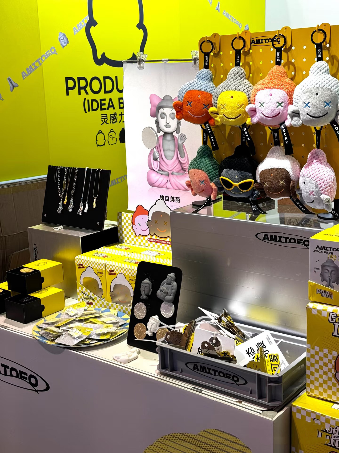 Kiumo ไทยแลนด์ เตรียมตัว amitofo good luck พวงกุญแจ ตุ๊กตา กล่องสุ่ม ...