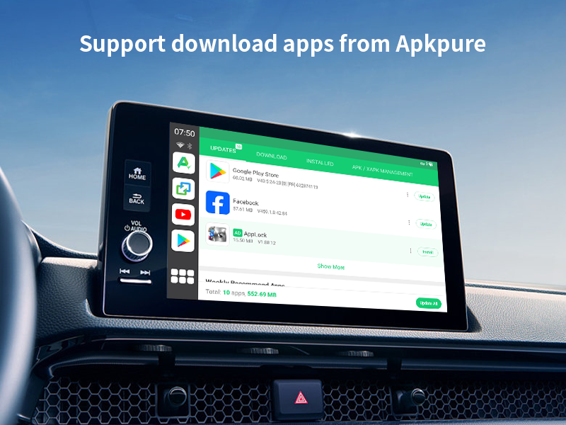 5.0 CarPlay แบบมีสายถึงไร้สาย Activator เชื่อมต่อสําหรับ Audi Porsche ...